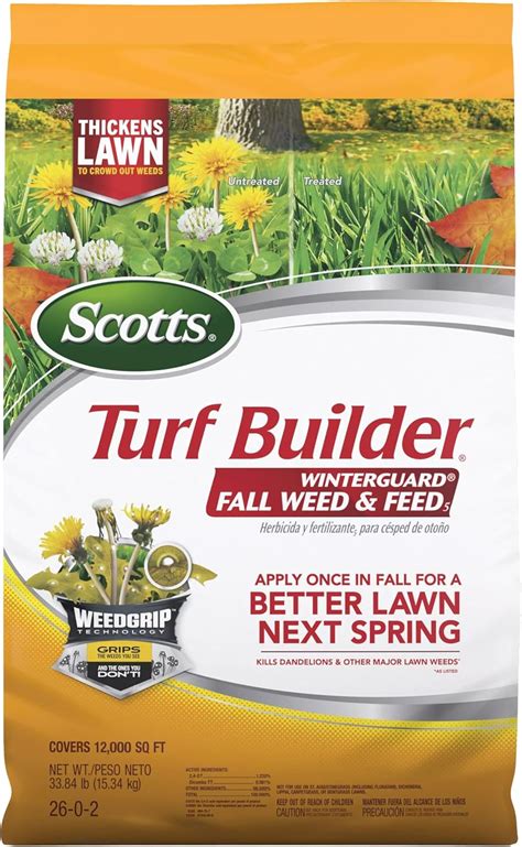 Scotts Turf Builder Winterguard Fall Weed And Feed5 Weed