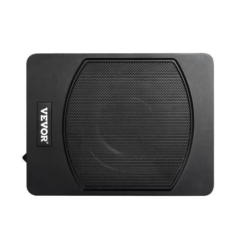 Vevor Powered Subwoofer For Car Underseat 10 Bass Speaker