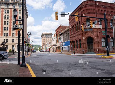 Historical Sites Of Clarksburg And Bridgeport West Virginia Stock