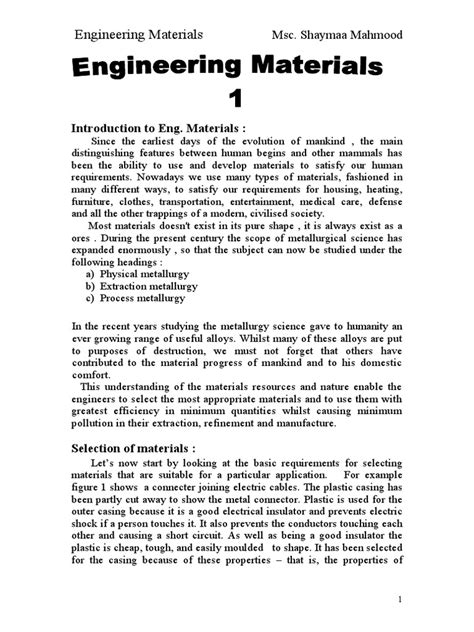 Engineering Materials Pdf Pdf Chemical Bond Deformation Engineering