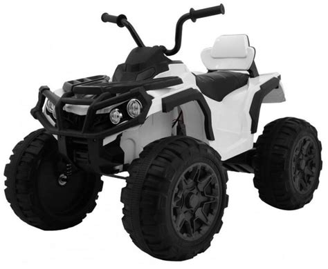 Детский квадроцикл Grizzly ATV 4WD White 12V с пультом управления ...