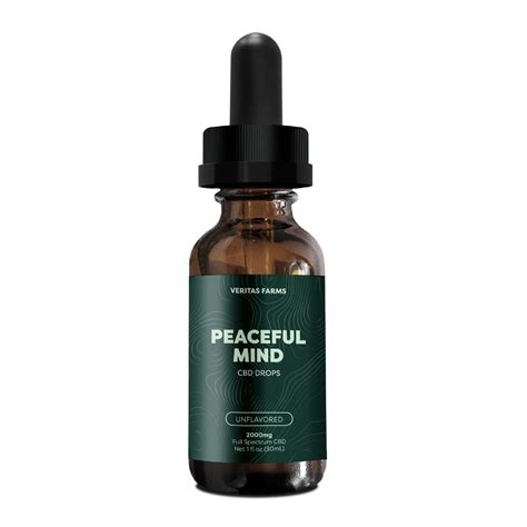 Full Spectrum Hemp Cbd Oil Tincture Veritas Farms