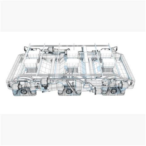 Train Truck Bogies 3d Model Download Rail Wagons On