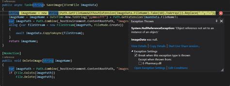 Asp Net Core Null Object Error When ReactJs File Uploading Using Axios Stack Overflow