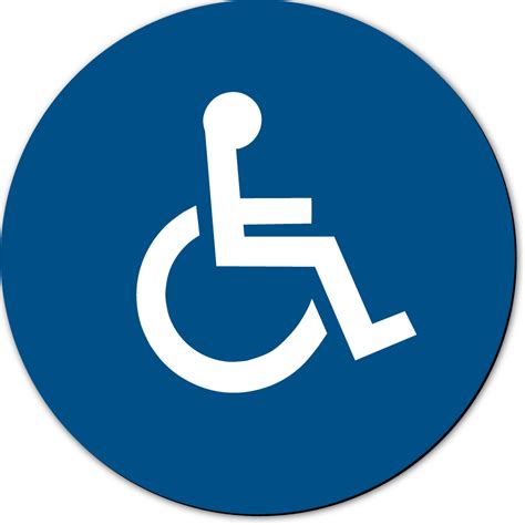 California Female Accessible Restroom Door Sign Ada Sign Factory