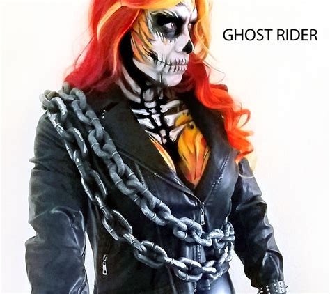 Female Ghost Rider Costume