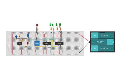 Circuit Design Sipo Tinkercad