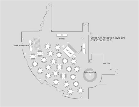 Banquet Hall Plan