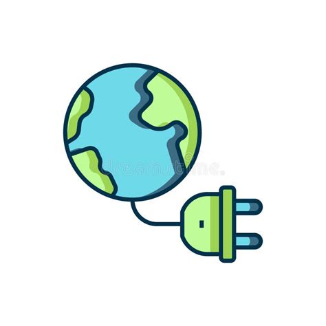 Earth Concept Power Plug Stock Illustrations 3405 Earth Concept