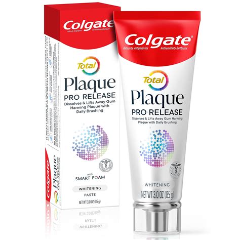 Colgate Total Plaque Pro Release Whitening Toothpaste Whitening Antic