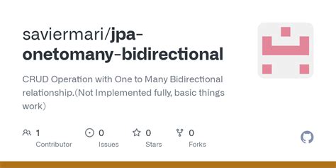 Github Saviermarijpa Onetomany Bidirectional Crud Operation With
