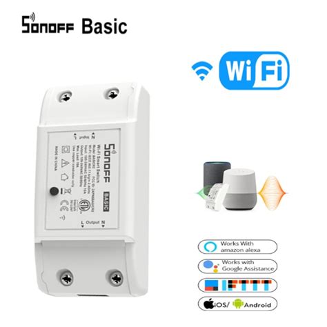 SONOFF Basic R DIY WIFI Wireless Switch Light Tim Vicedeal