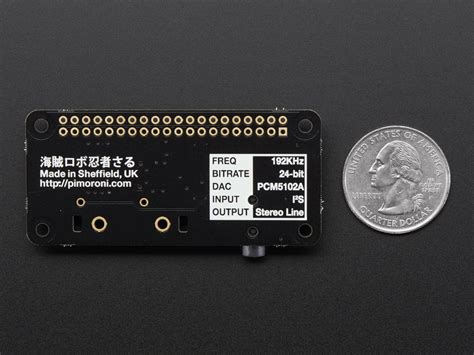 pimoroni phat dac audio digital para raspberry pi electronilab