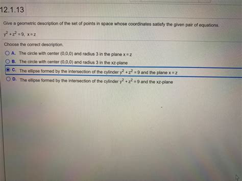 solved given a geometric description of the set of points in