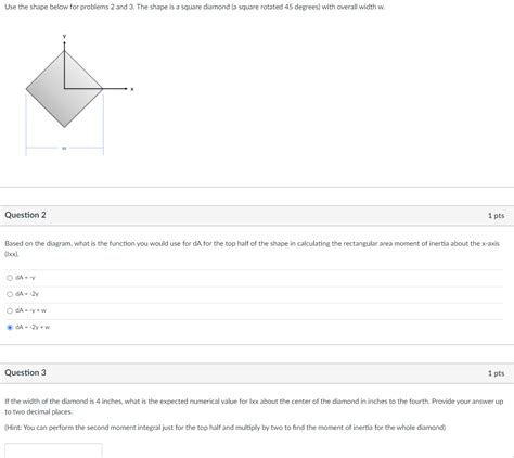 Solved Use The Shape Below For Problems 2 And 3 The Shape
