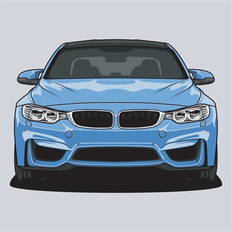 Front View Car Vector Illustration For Conceptual Design 17178156