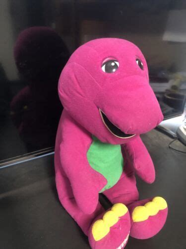 Talking Barney Plush 1996 Vintage Playskool Hasbro Barney Tested Works 4623906809