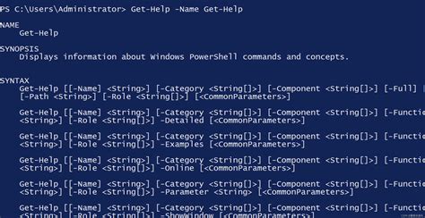 从零开始学powershell1初见基础命令powershell菜鸟教程 Csdn博客