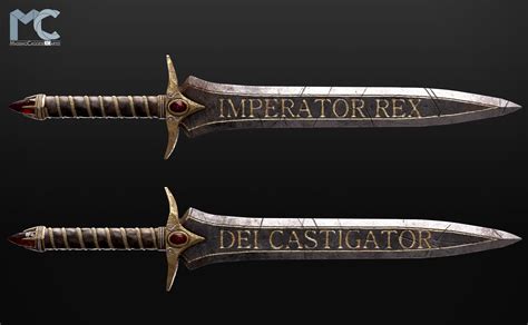 Warhammer 40k Emperor Champions Sword Finished Projects Blender