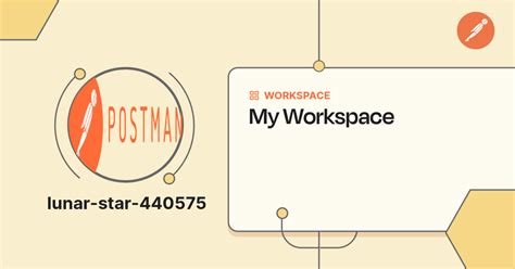 my workspace postman api network