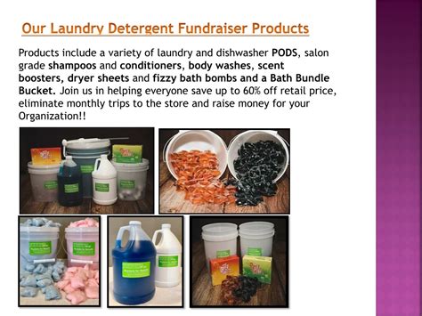 Laundry Detergent Fundraiser At Clifford Zak Blog