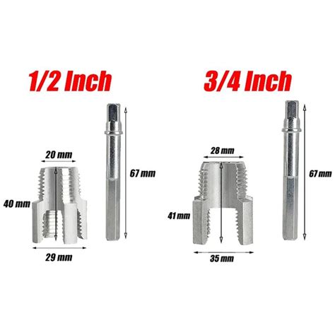 Casta Alat Bor Ulir Presisi Pemotong Ulir Internal Dan Eksternal Pipa