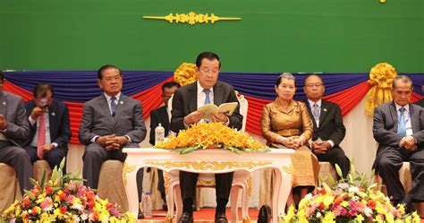វីដេអូ ៖ ប្រមុខរាជរដ្ឋាភិបាលកម្ពុជា