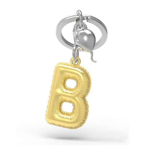 Raktų Pakabukas B Raidė Homebynb