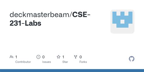 Github Deckmasterbeam Cse 231 Labs