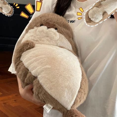 Soft Cute Lying Posture Seal Plush Doll Comforting Sleeping Doll Cute Pillow High End Girl