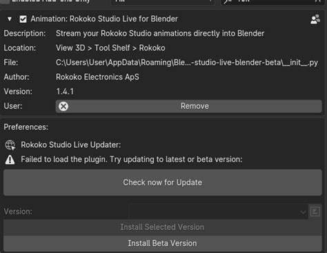 rokoko retargeting error animation and rigging blender artists