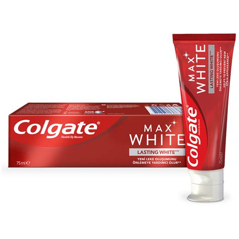 Colgate Max White Kalıcı Beyazlık Beyazlatıcı Diş Macunu