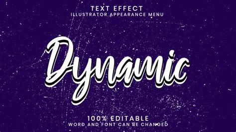 Dynamic Text Effect Template