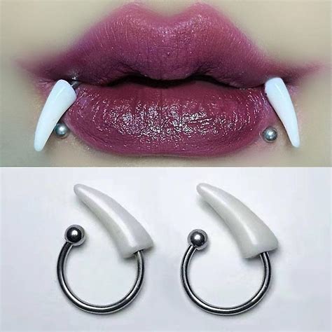 Vampire Bites Lip Piercing Guide Types Of Mouth And Oral Piercings