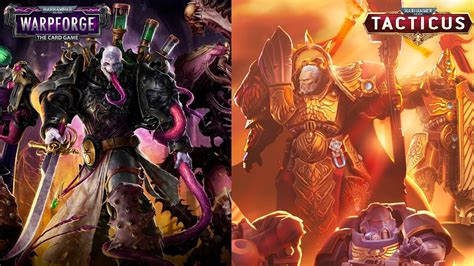 Warhammer 40000 Tacticus And Warpforge Introduce New Factions Adeptus