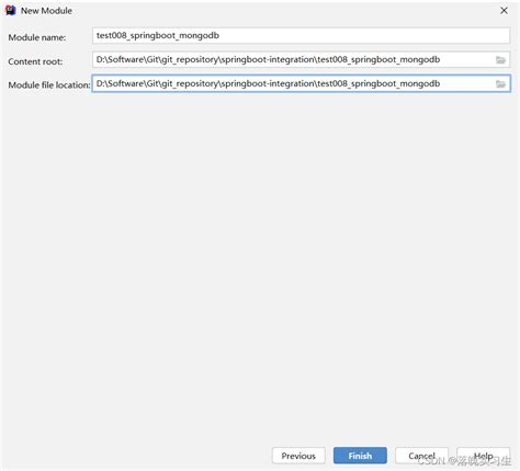 Springboot整合mongodbspringboot Mongodb Csdn博客
