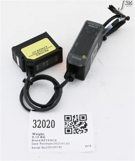 32020 Keyence Cmos Laser Sensor W Sensor Head Gv H130l Gv 21 J316gallery
