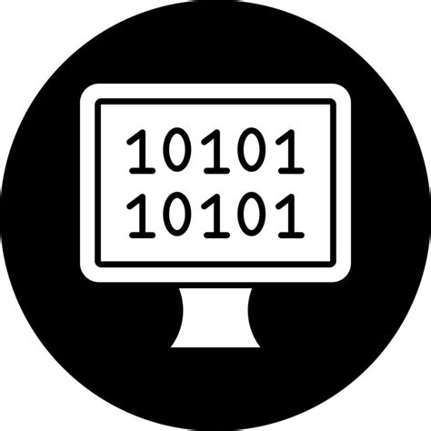 Binario Vector Icono Diseño 22982641 Vector En Vecteezy