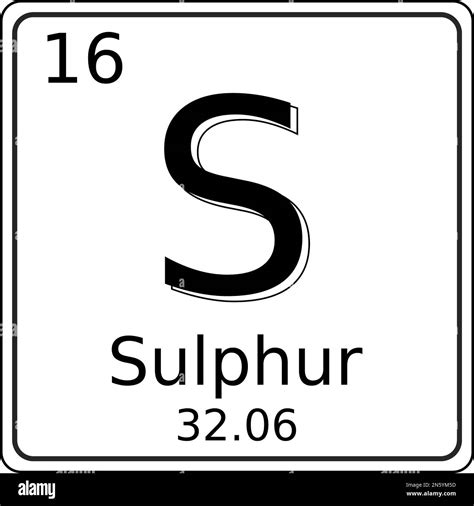 Sulfur Element Symbol Sulfur Element Sulfur Pin Teepublic