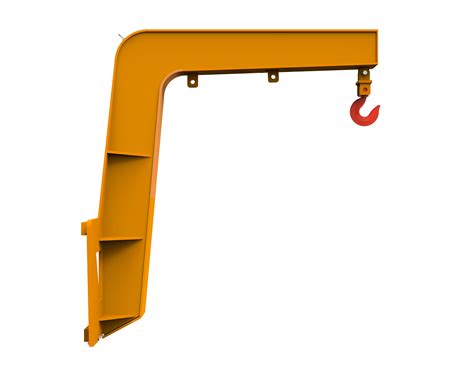 Forklift Carriage Mounted Jib Attachment F Cnj Forklift Attachments