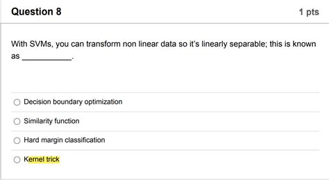 Solved Can You Answer The Questions In Svm Non Linea