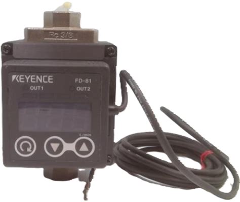 Keyence Fd 81 Digital Sensor Flow Sensor Switch [new]