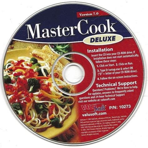 Mastercook Deluxe 7 Valusoft Free Download Borrow And Streaming