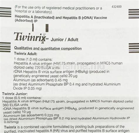 Buy Twinrix Syringe Online