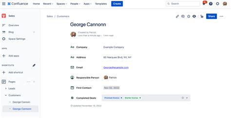 Keep Your Customer Data In One Place In Confluence Cloud News Tips