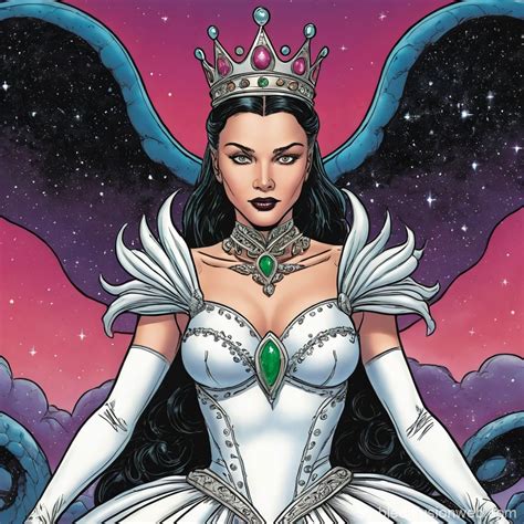 Alien Princess Portrait Stable Diffusion Online