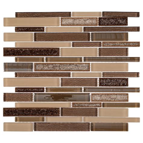 Andova Tiles Reign Mari 12 In X 13 In Matte Glass Brick Look Floor And Wall Tile 113 Sq Ft