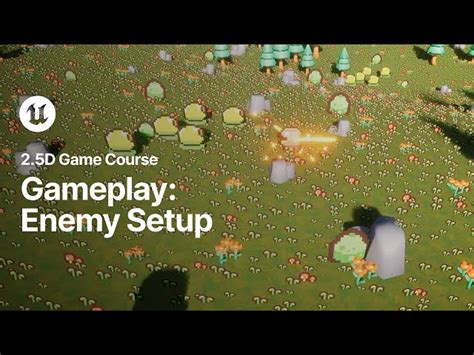 Free Video Gameplay Enemy Setup 25d Game Course From Unreal Engine