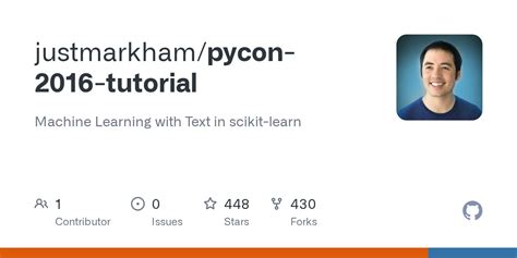 Github Justmarkham Pycon Tutorial Machine Learning With Text In Scikit Learn