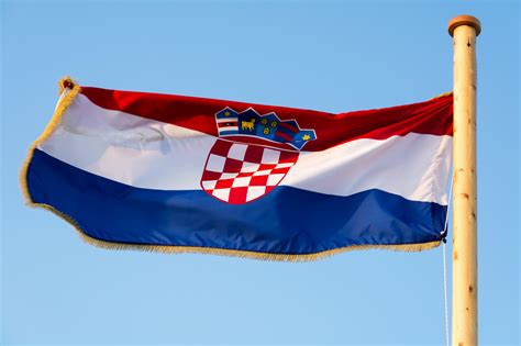 Printable Croatian Flag